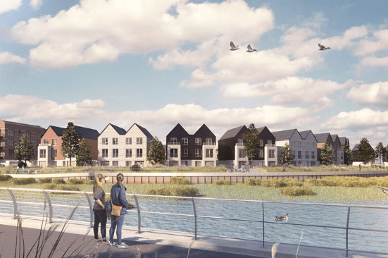 Rochester Riverside Major Housing Development Gets Planning Permission