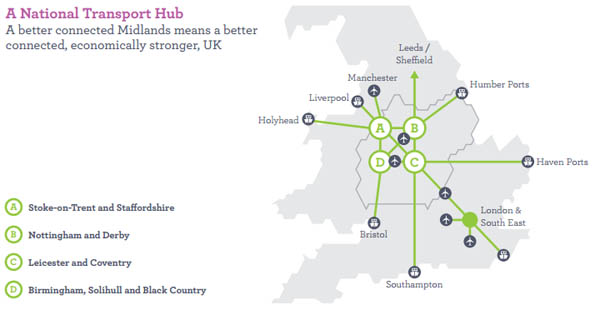 Government Give Financial Backing To Midlands Connect
