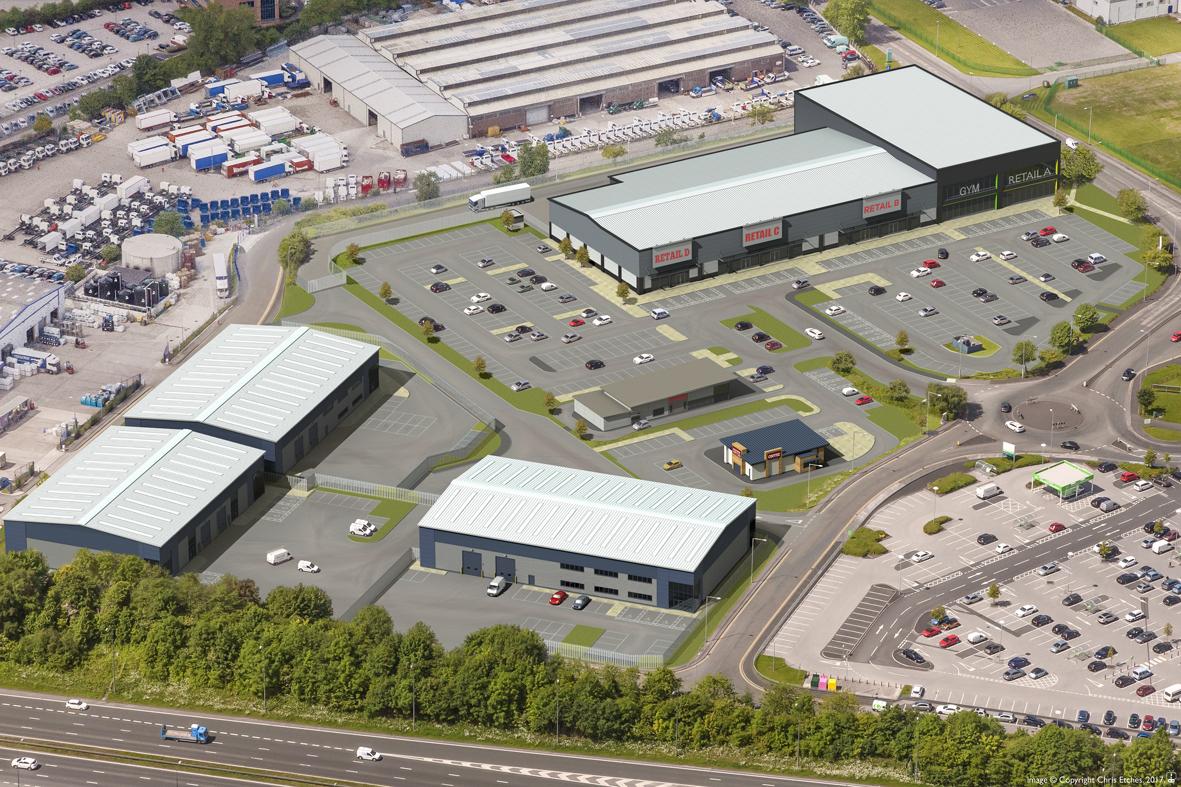 Work Begins On Multi-Million Pound Retail Development In Bury