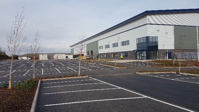 Major speculative industrial development completes - 'Rapida', Cannock