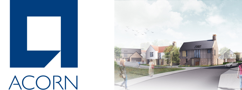 Acorn Property Group 55 unit residential scheme in Wedmore, Somerset