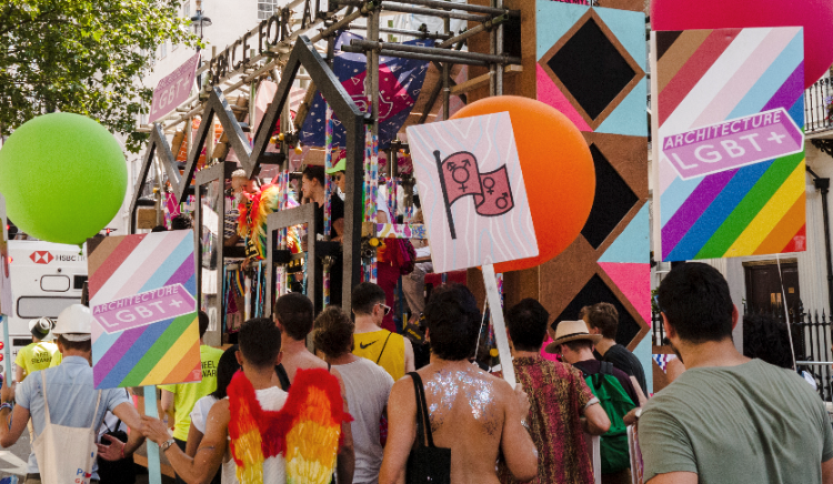 LFA and Architecture LGBT+ Launch Competition For Pride Float