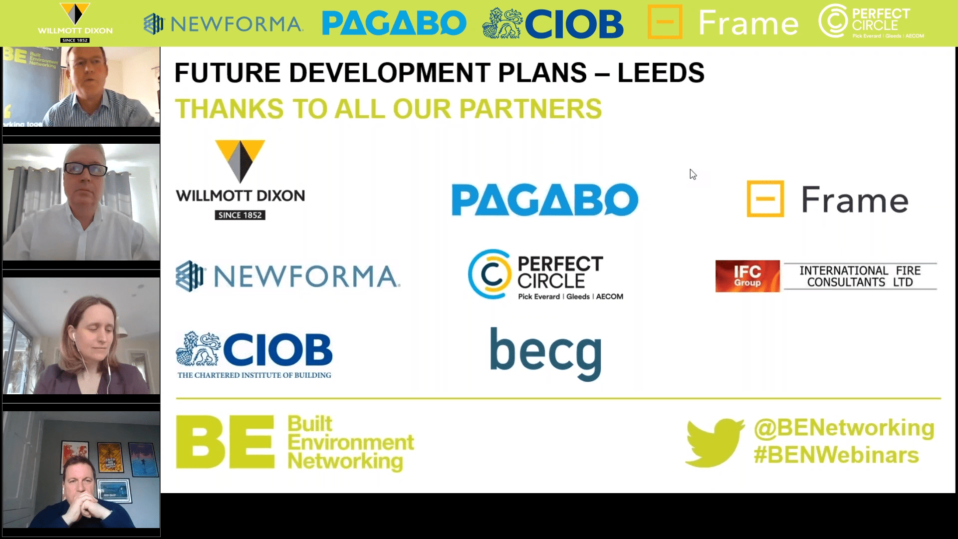 Webinar: Leeds Development Plans Event 2020 | Construction Event