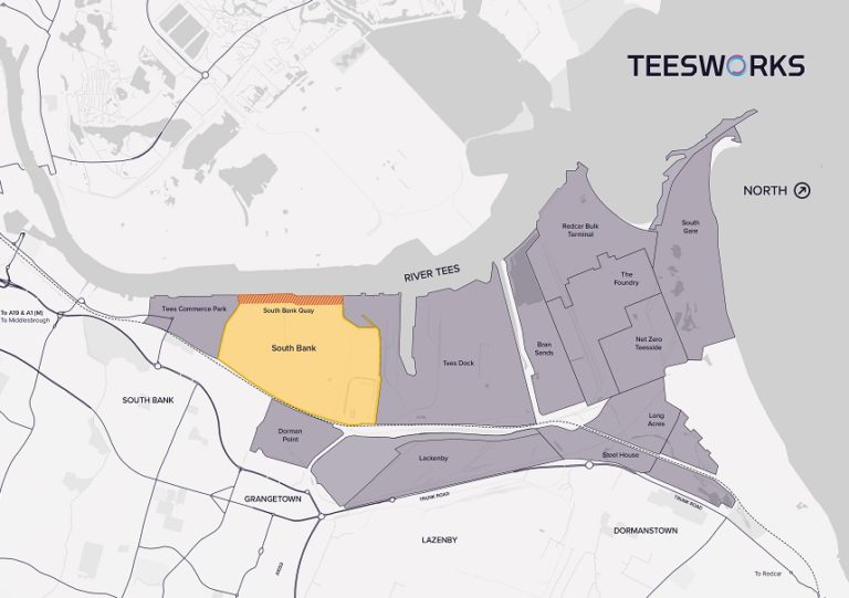 Tees Valley Unveils Plans For New £90m Quay on River Tees