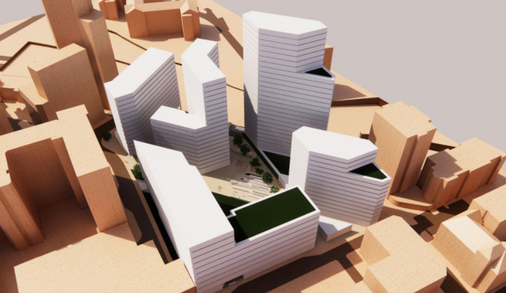 33-storey tower, hotel and offices plans revealed for Leeds city centre ...