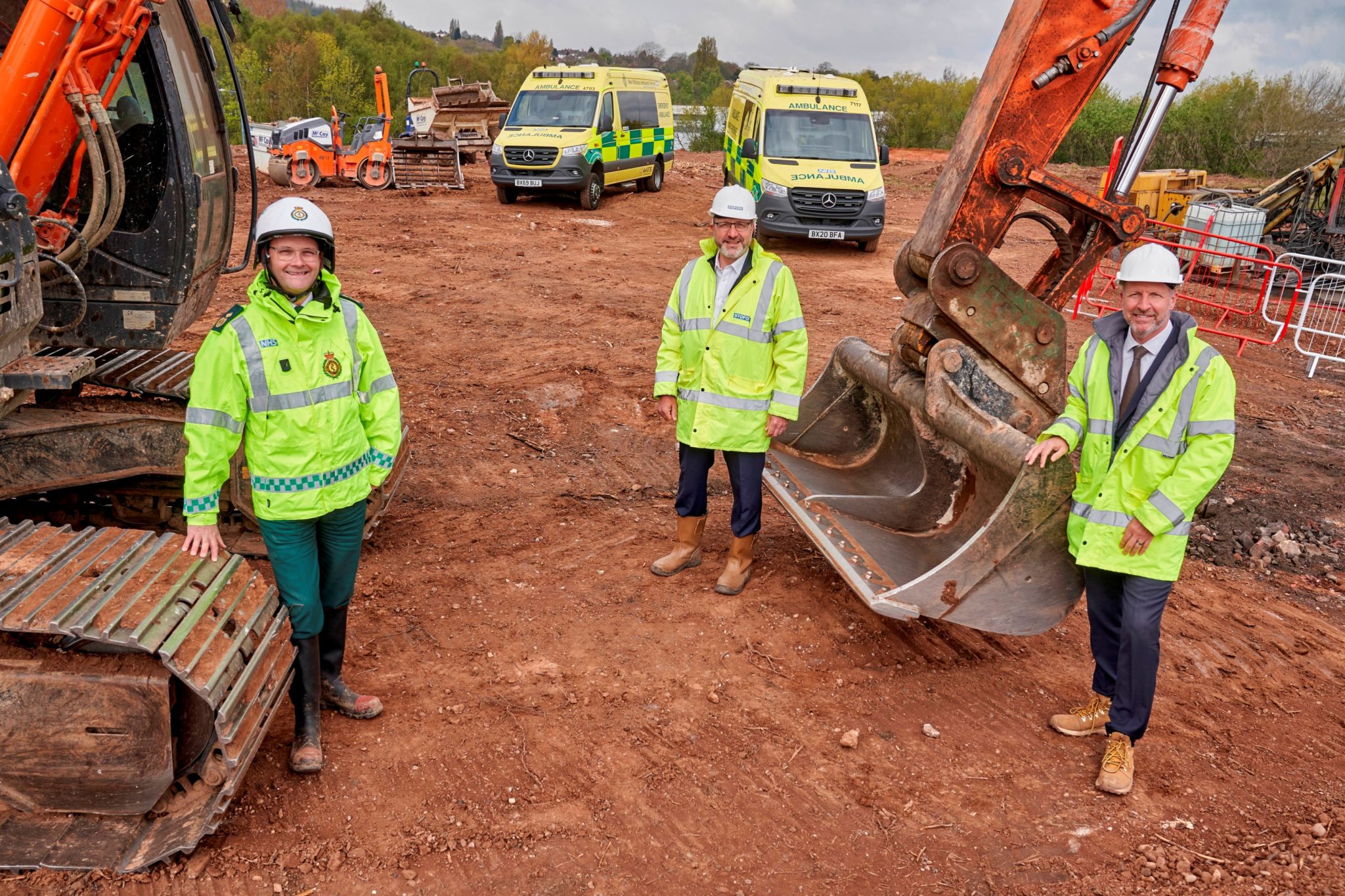 Work begins on West Midlands Ambulance Service hub
