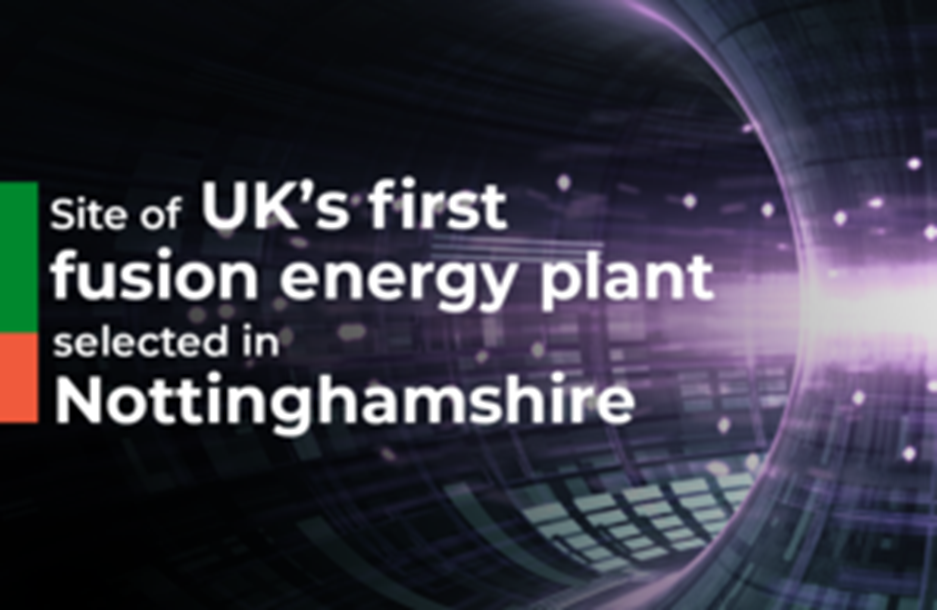 Site of UK’s first multi-billion fusion energy plant selected