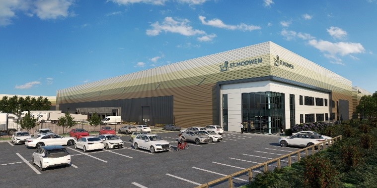 St. Modwen Logistics invests £126m to build 8 units