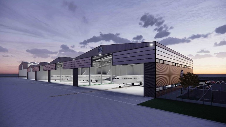 As global aviation firm lodges plans for £25million facility