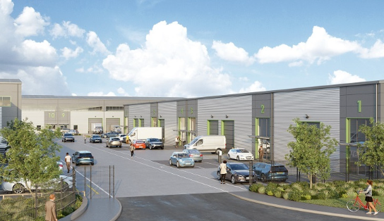 Planning granted for £25m and urban logistics development