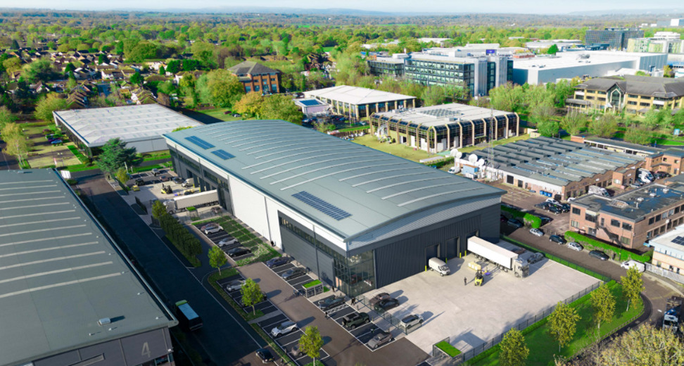 New 65,000 sq.ft industrial warehouse development in Crawley