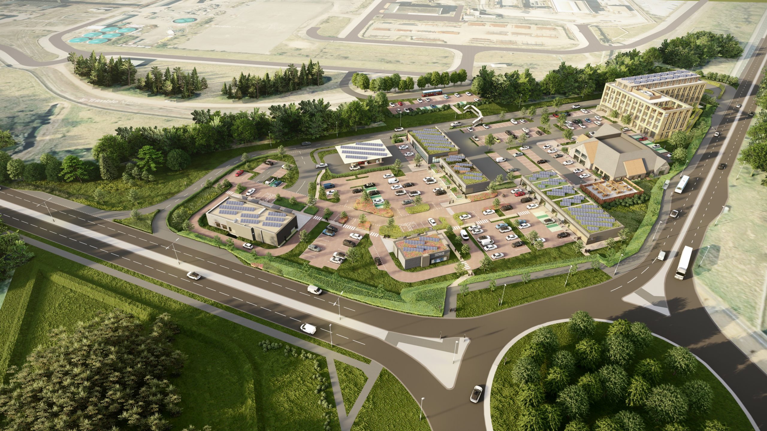 Plans officially submitted for services complex to serve Teesworks