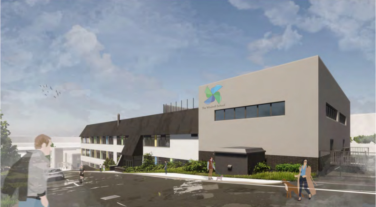 Morgan Sindall Construction progress at Barnet Sen School