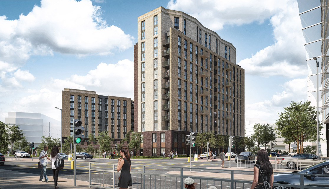 Peel L&P and X1 Developments Submit Plans for Trafford Waters Residential Development