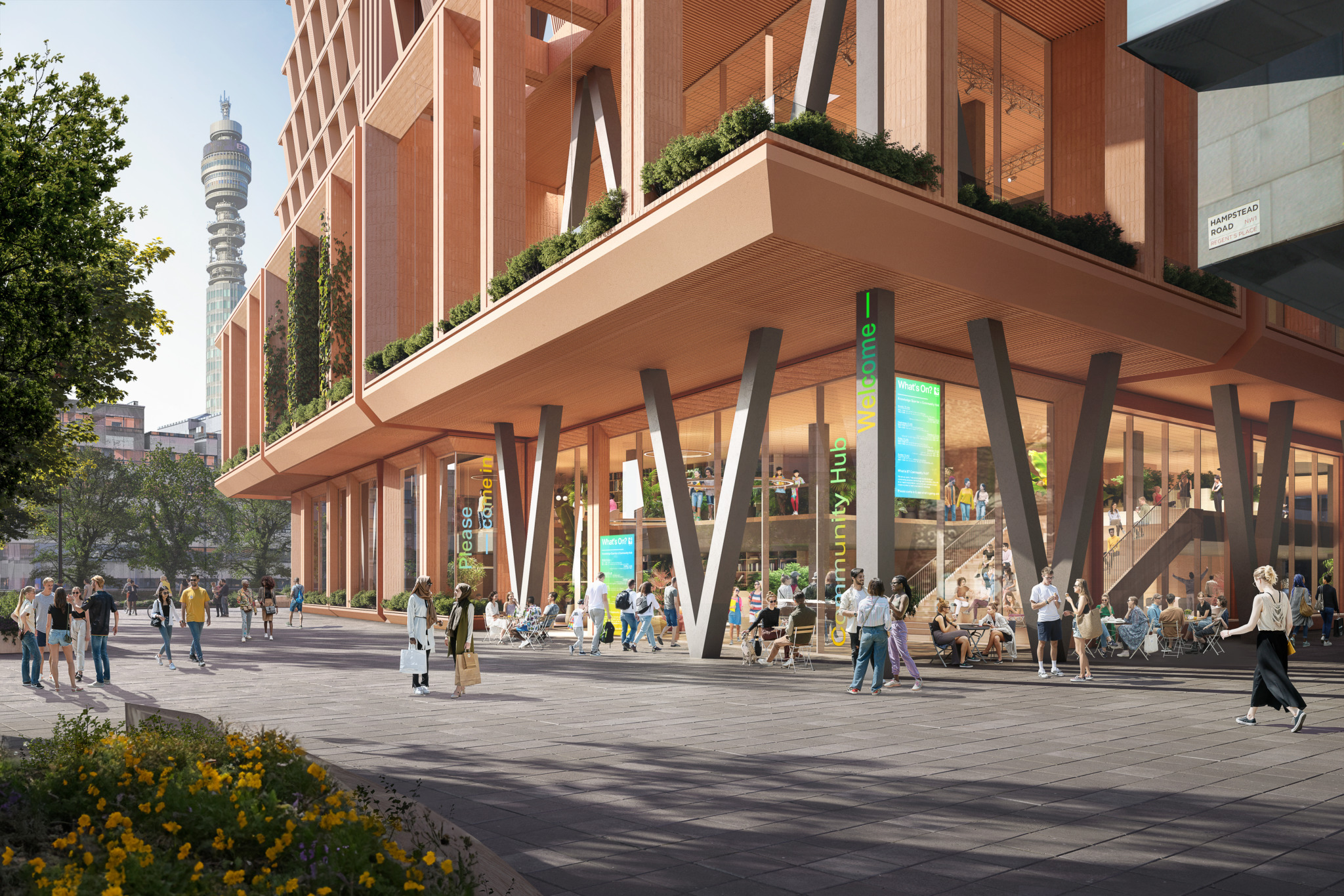 British Land unveils plans to transform London’s Euston Tower